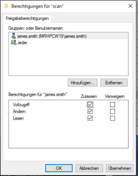 Scan to SMB - KYOCERA Online-Hilfe